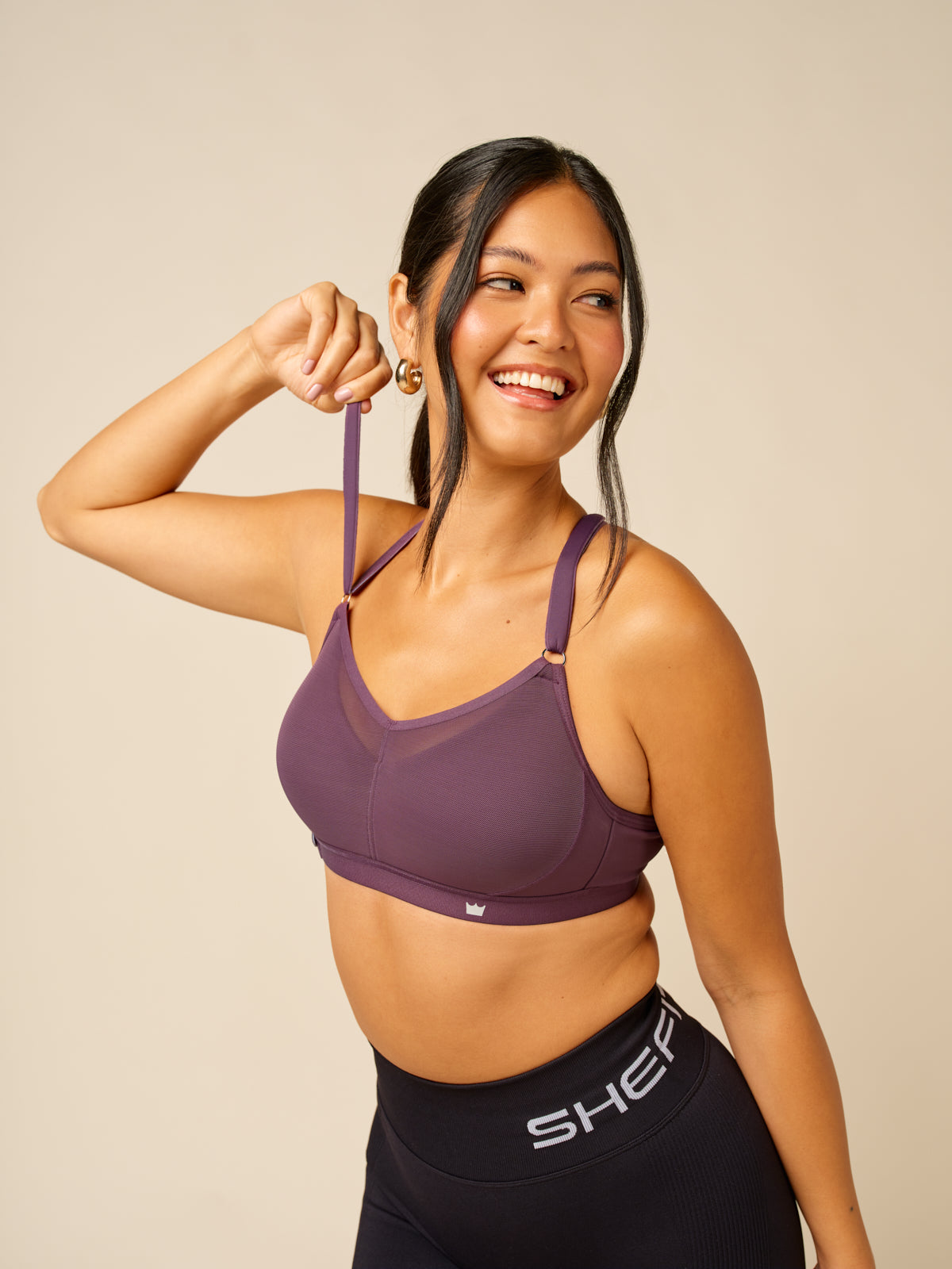 Full Coverage Bra - Dark Raisin – SHEFIT