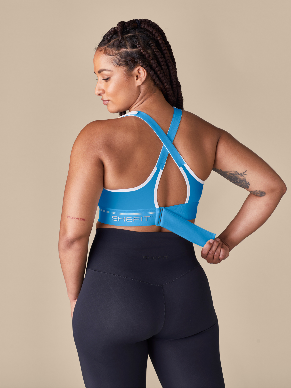 Flex Sports Bra - Bold Pool Blue – SHEFIT